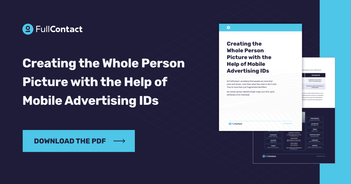 Creating the Whole Person Picture with the Help of Mobile Advertising ...