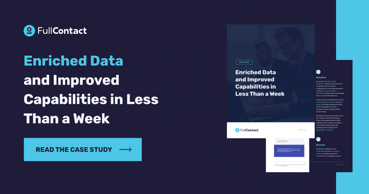 Case Study: FullContact Helps SMBs Achieve Identity Solutions in Less Than a Week | FullContact